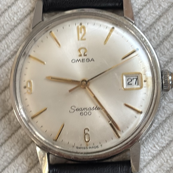 Omega | Accessories | Vintage Mens Omega Seamaster 60 Wind Up Watch ...